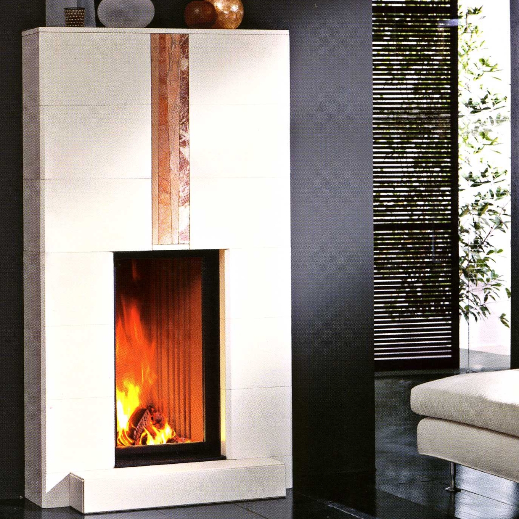 Hogar Edilkamin Cristal 45 N diseño esbelto y versatil